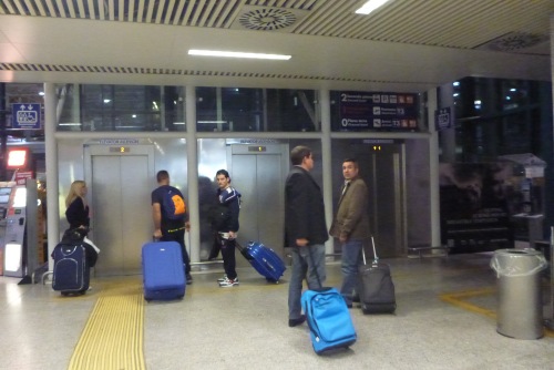 Collecting a Rome Fiumicino Airport car hire