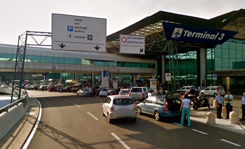 Returning a car hire to Rome Fiumicino Airport